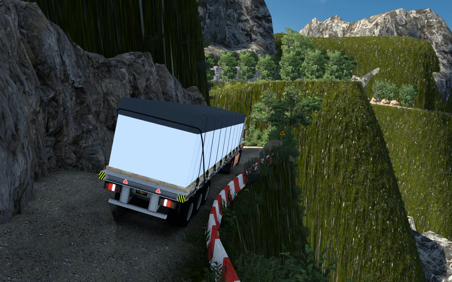 New Extreme And Dangerous Roads Map Mod Forand для ETS 2 — скачать мод (совместим с v1.55–1.56 ...