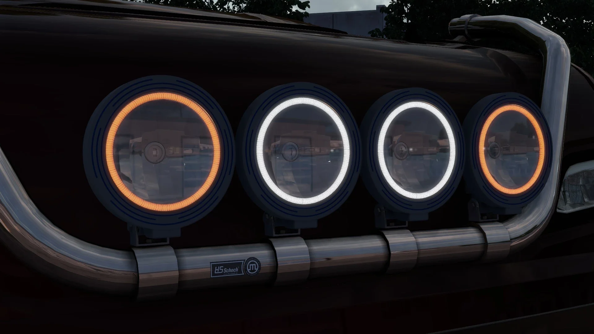 Boreman Round LED Light Pack v1.0 для ETS 2 — скачать мод (совместим с ...